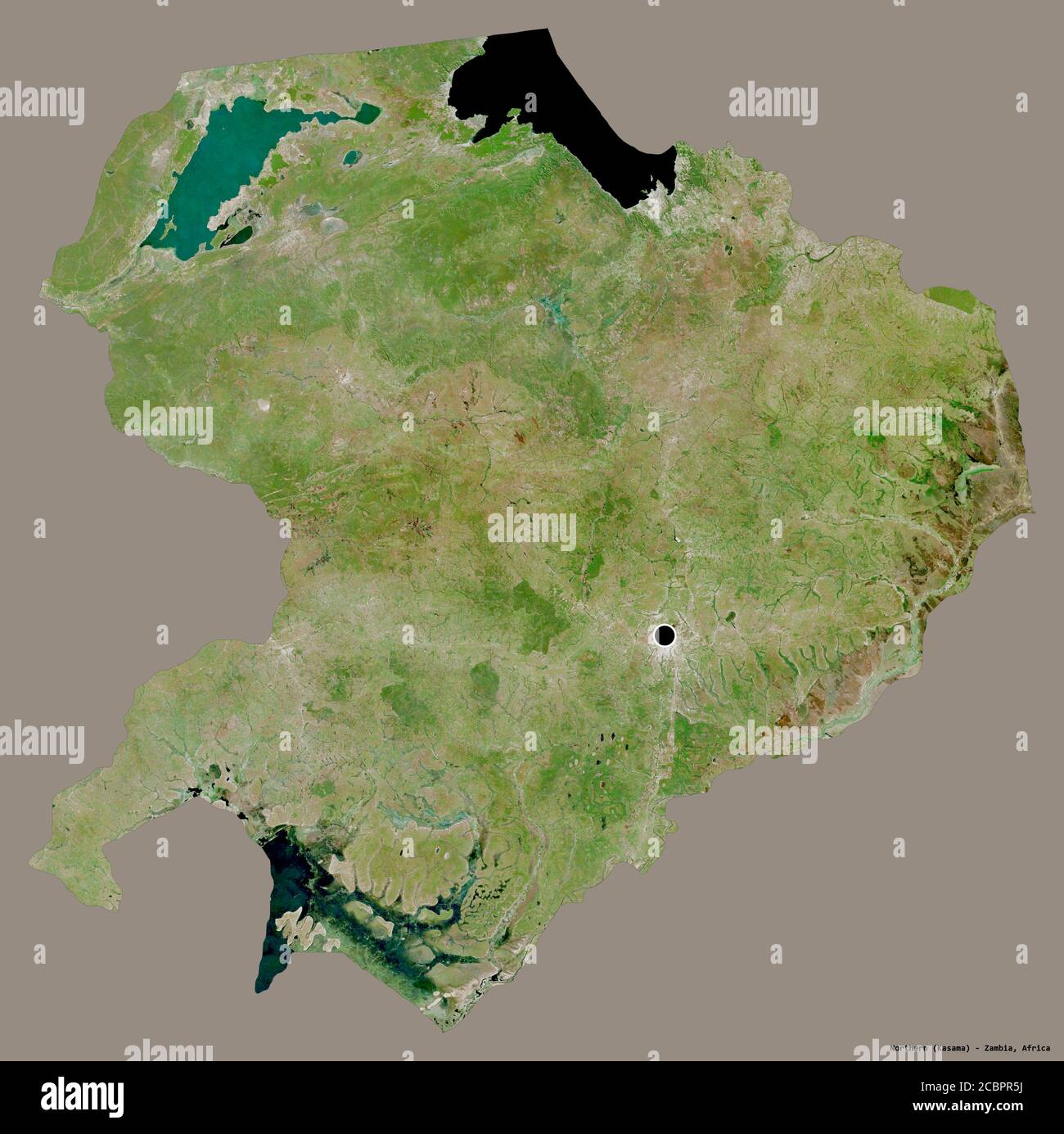 Zambia Map And Satellite Image Zambia Map Extract. Glow. Satellite.