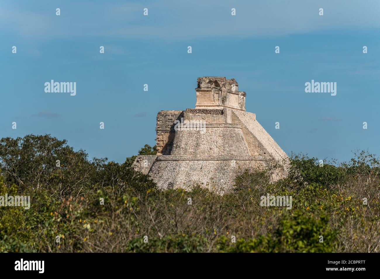 The Pyramid of the Magician, also known as the Pyramid of the Dwarf. It ...