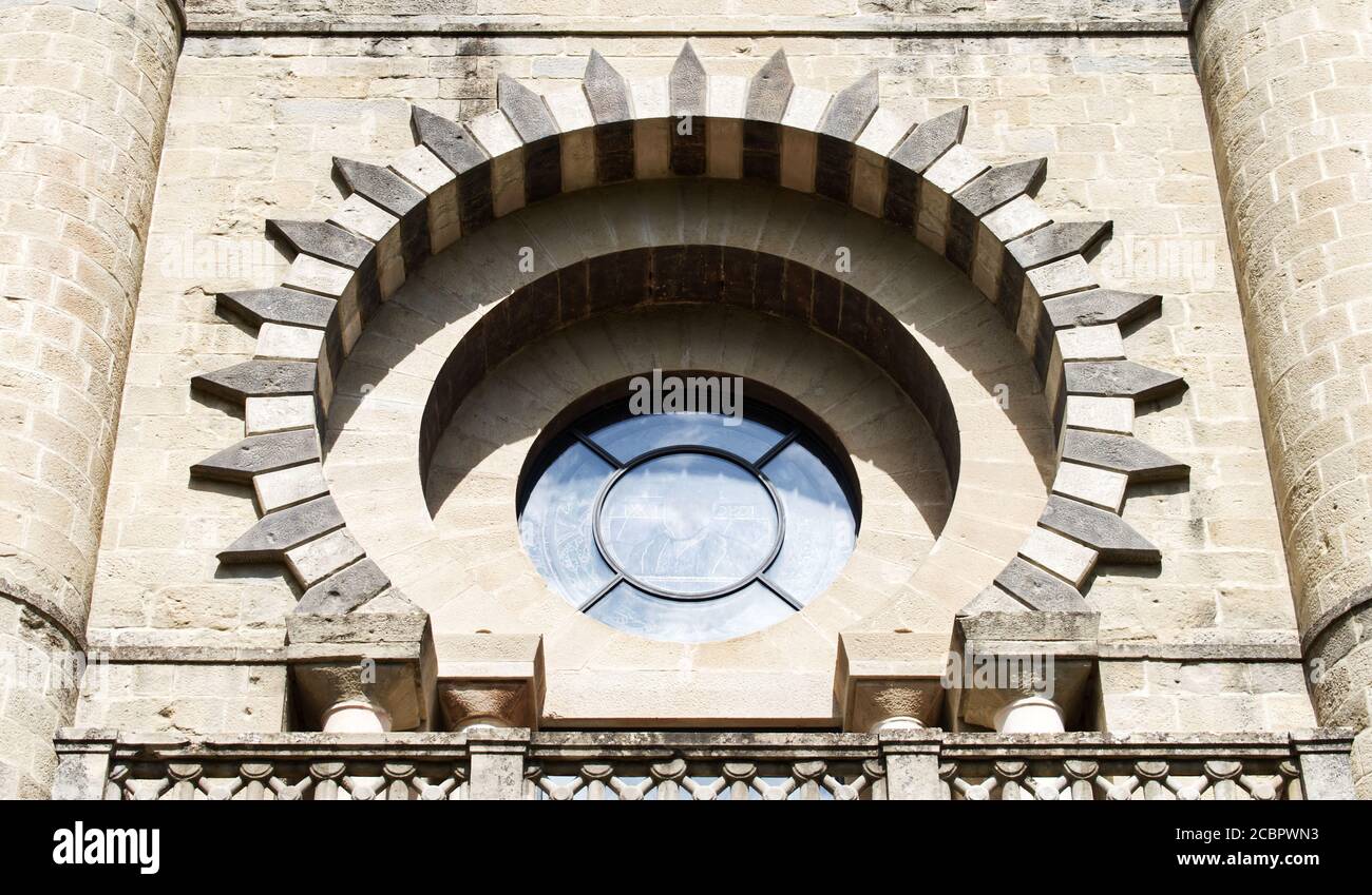 Rocchetta Mattei castle. Grizzana Morandi, Bologna, Italy Stock Photo ...