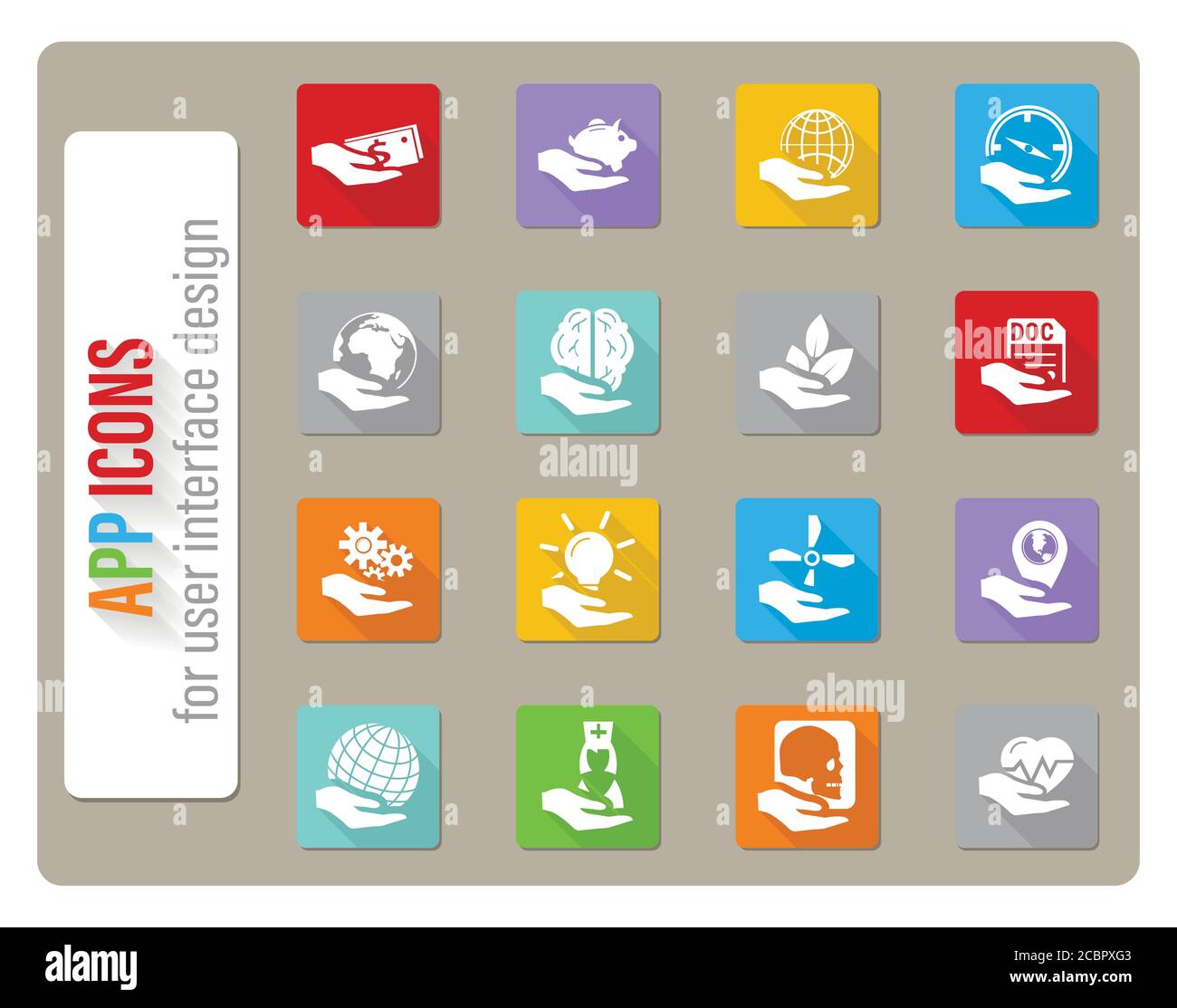 insurance icon set Stock Vector Image & Art - Alamy