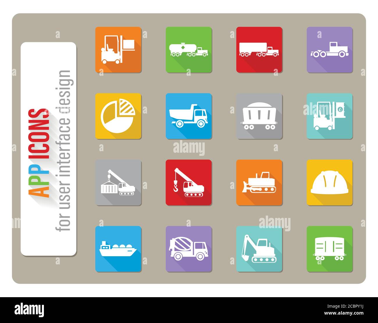 Industrial simply icons Stock Vector Image & Art - Alamy