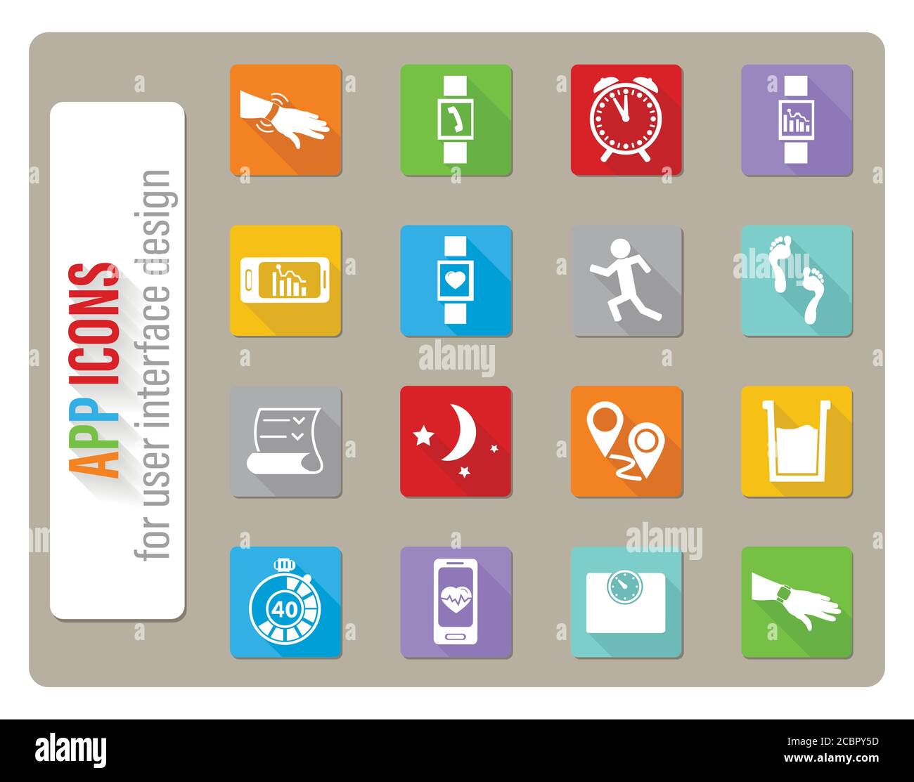 jogging icon set Stock Vector Image & Art - Alamy