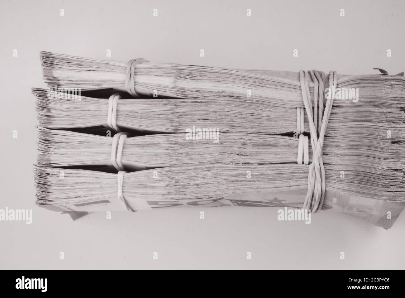 Wads of euros hi-res stock photography and images - Alamy