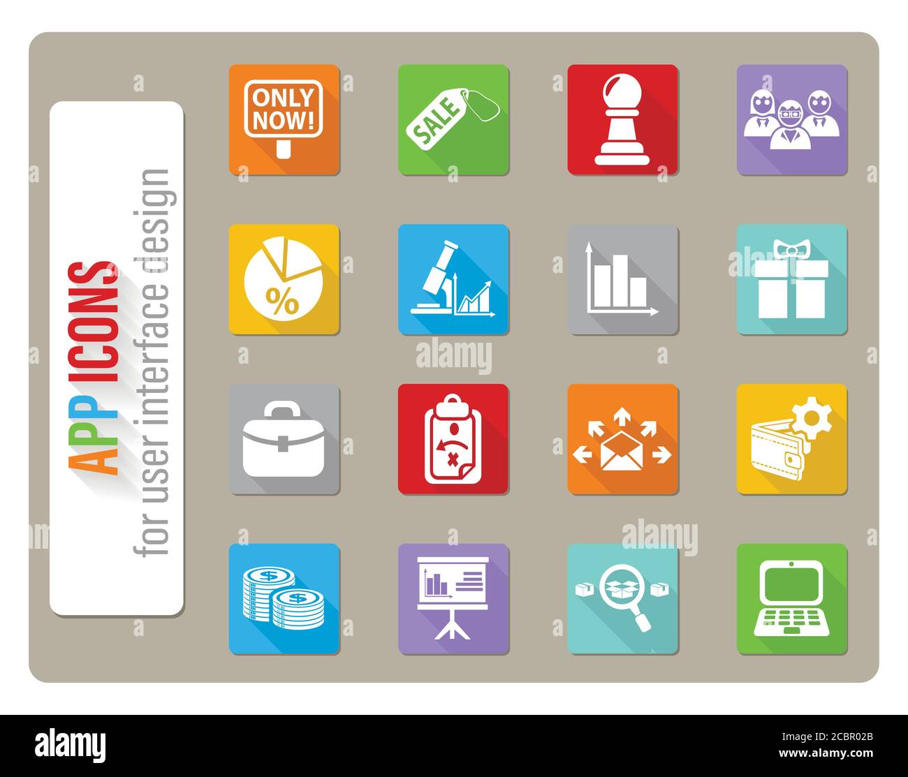 marketing icon set Stock Vector Image & Art - Alamy