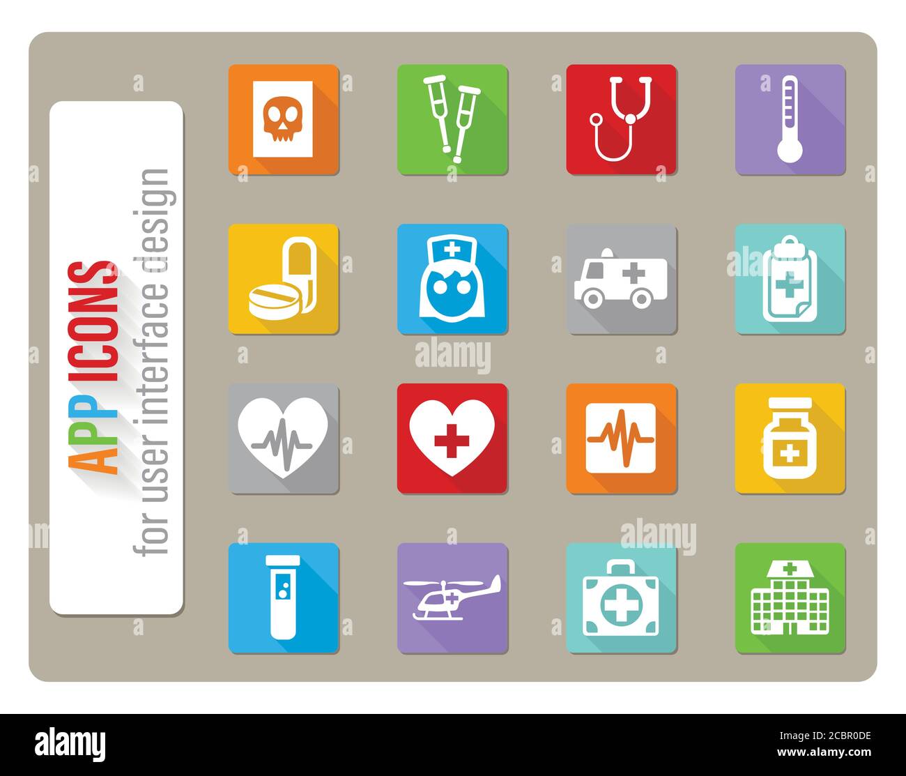 medicine icon set Stock Vector Image & Art - Alamy