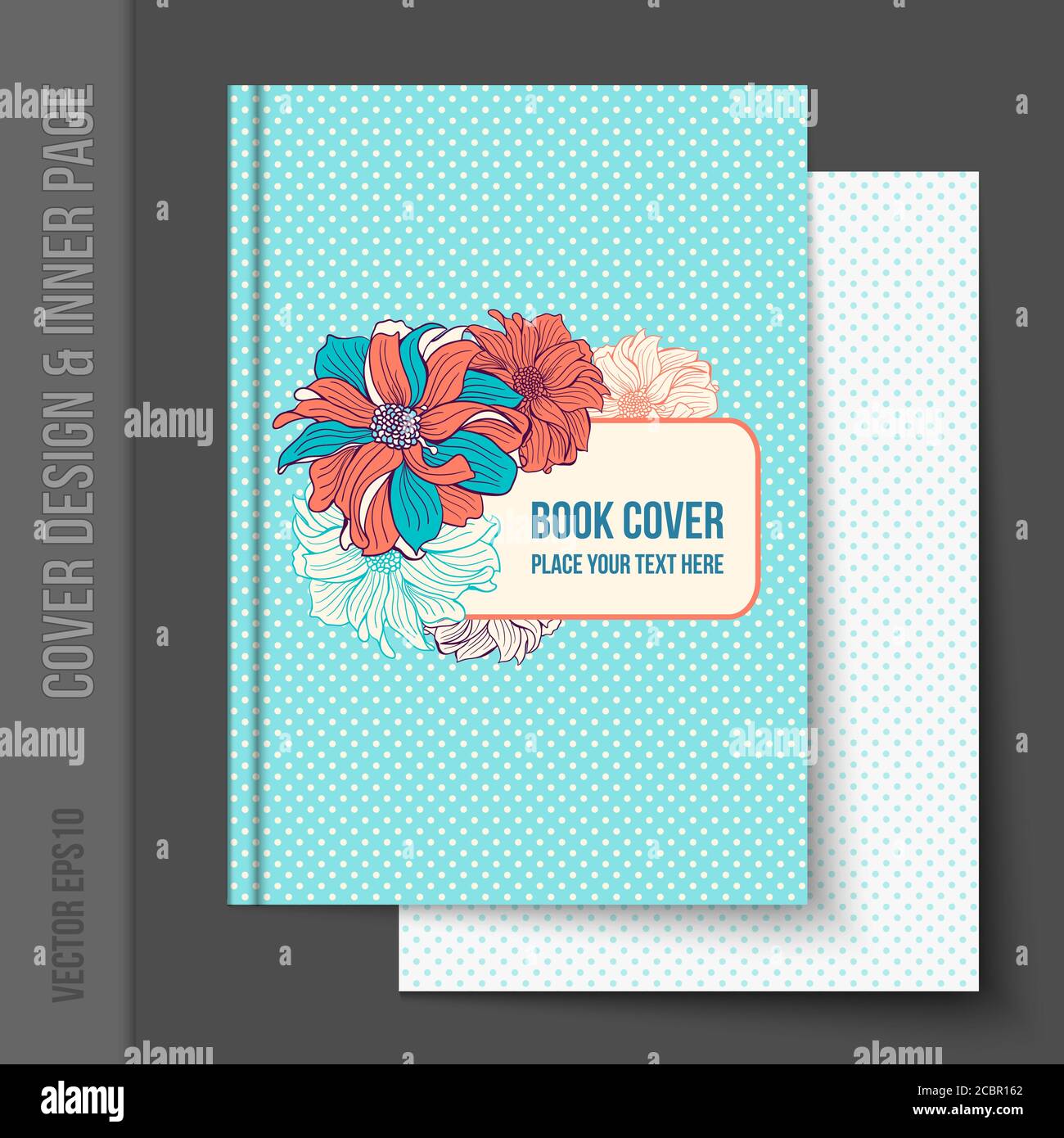 Bright cover design for business brochure, annual report, book cover ...