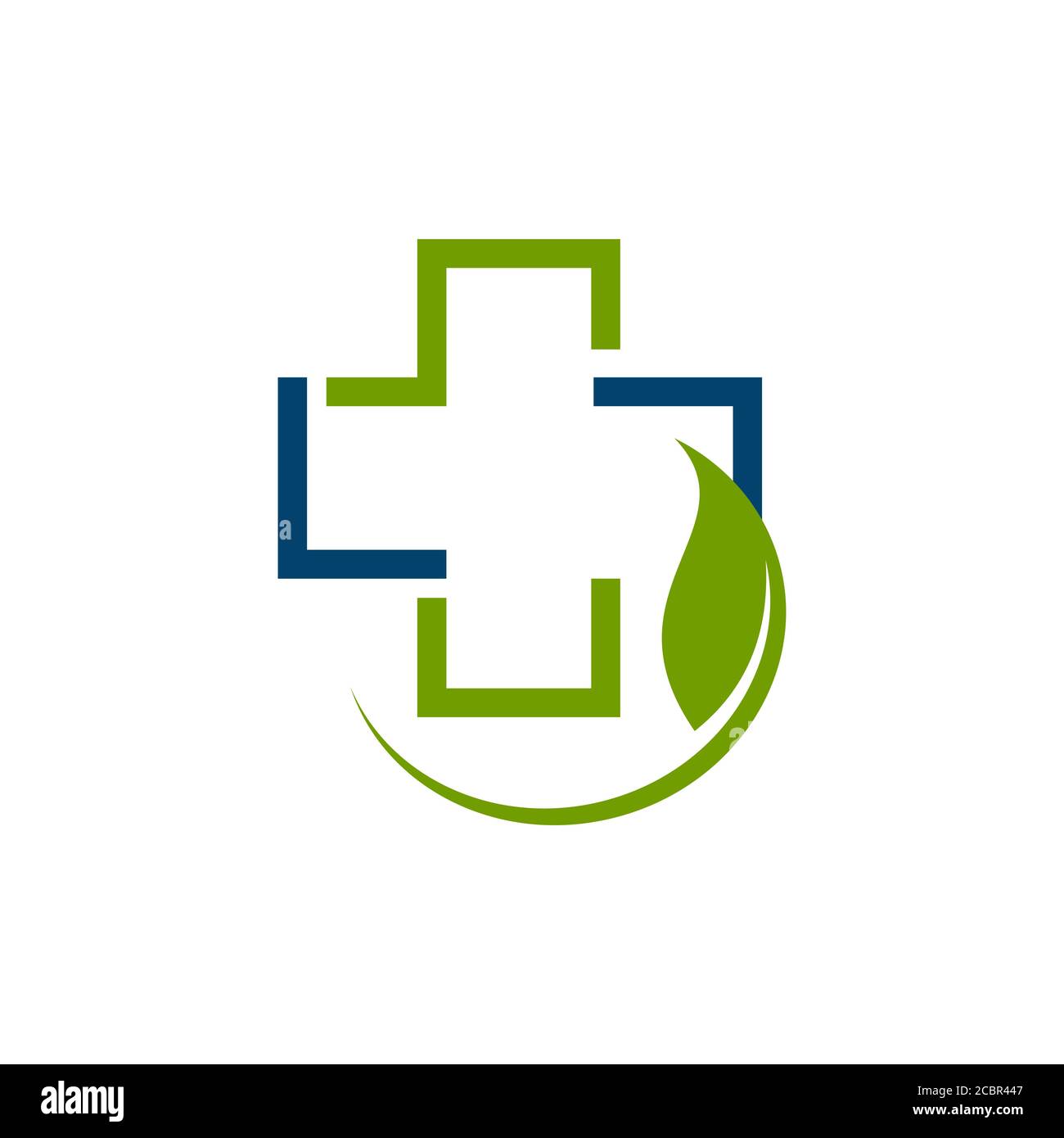 nature pharmacy herbal medicine logo design vector symbol Stock Vector ...