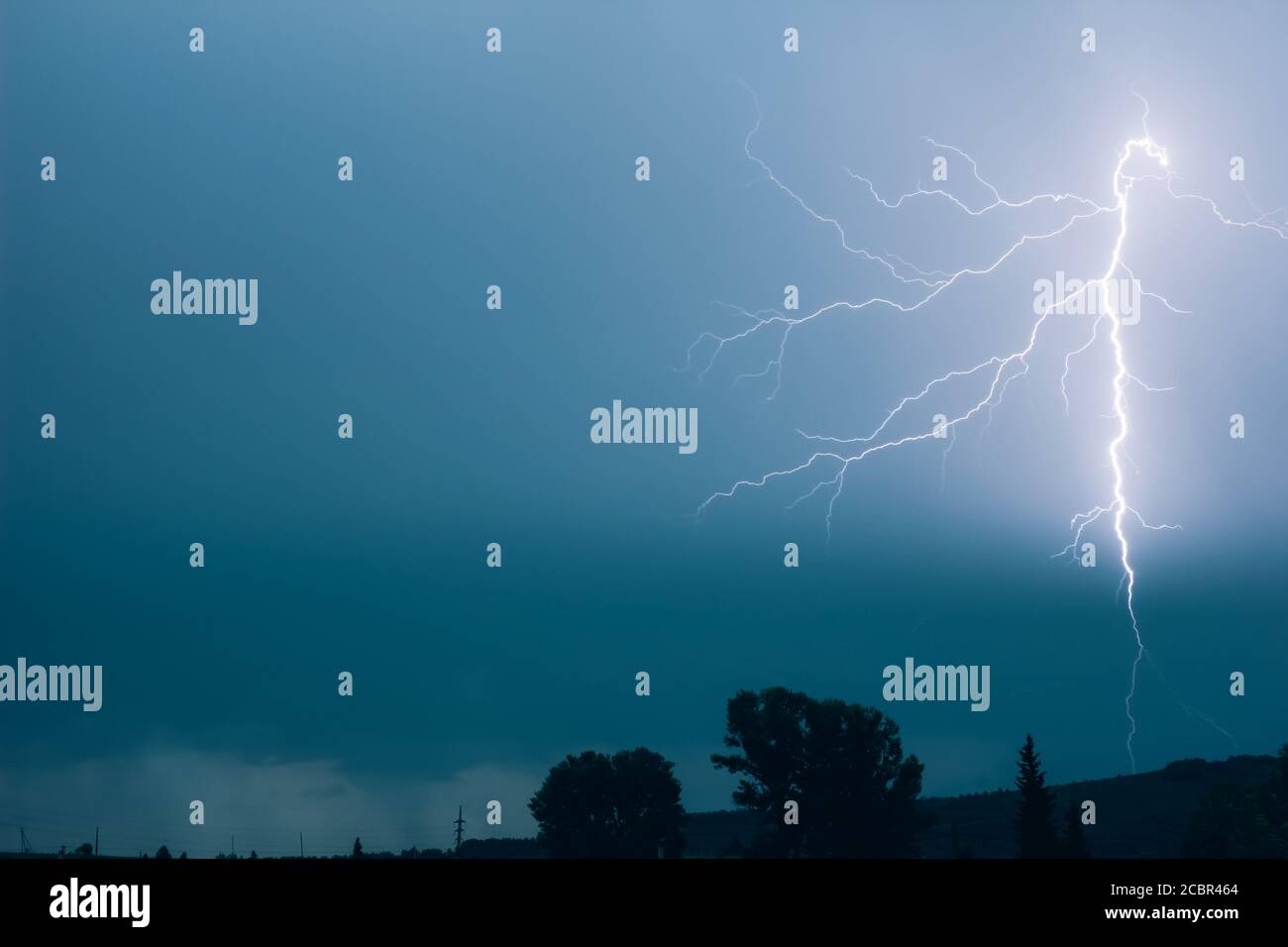 Lightning strike demonstration hi-res stock photography and images - Alamy
