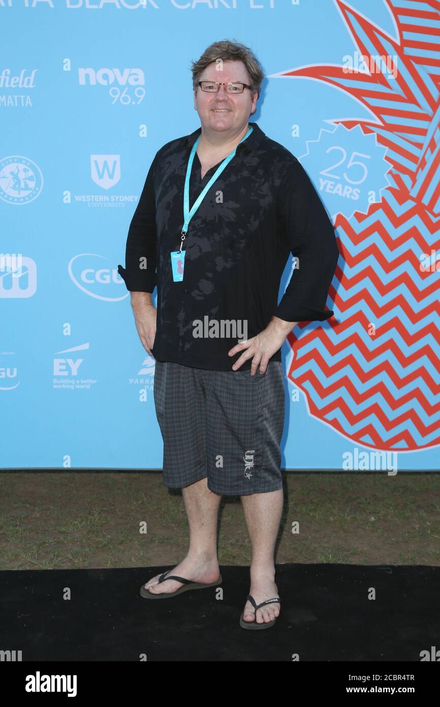Stephen Hunter attends Tropfest at Parramatta Park Stock Photo - Alamy
