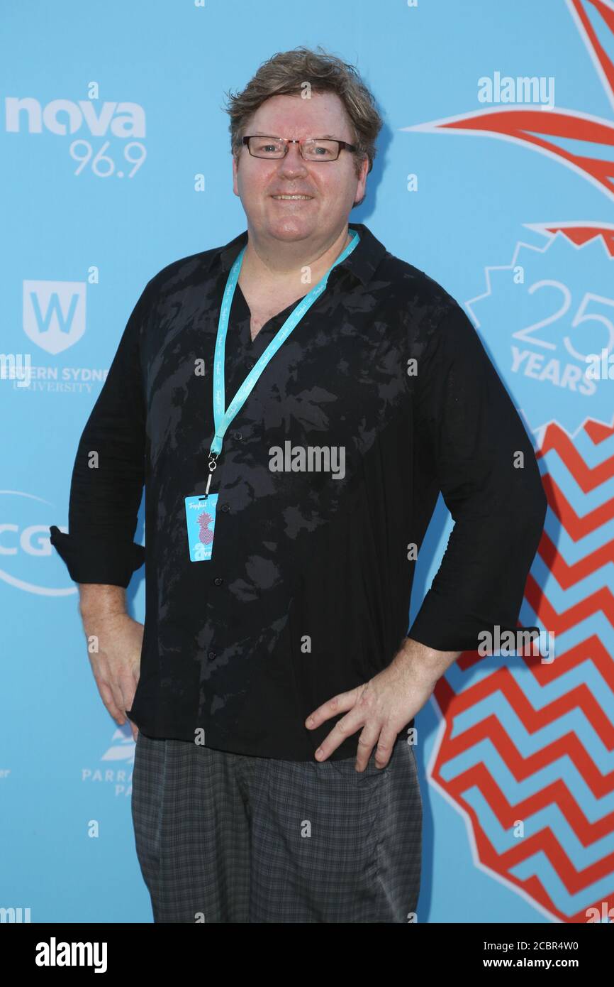 Stephen Hunter attends Tropfest at Parramatta Park Stock Photo - Alamy