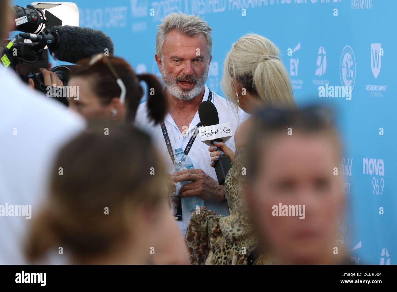 Sam neill actor hi-res stock photography and images - Alamy