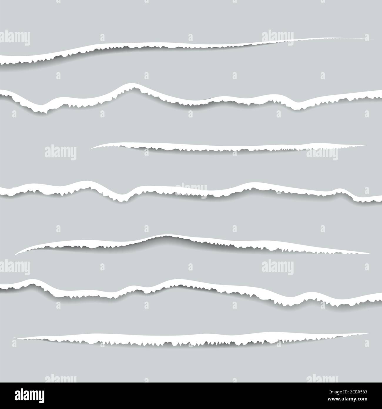 Torn edges paper pattern. Vector illustration Stock Vector Image & Art ...