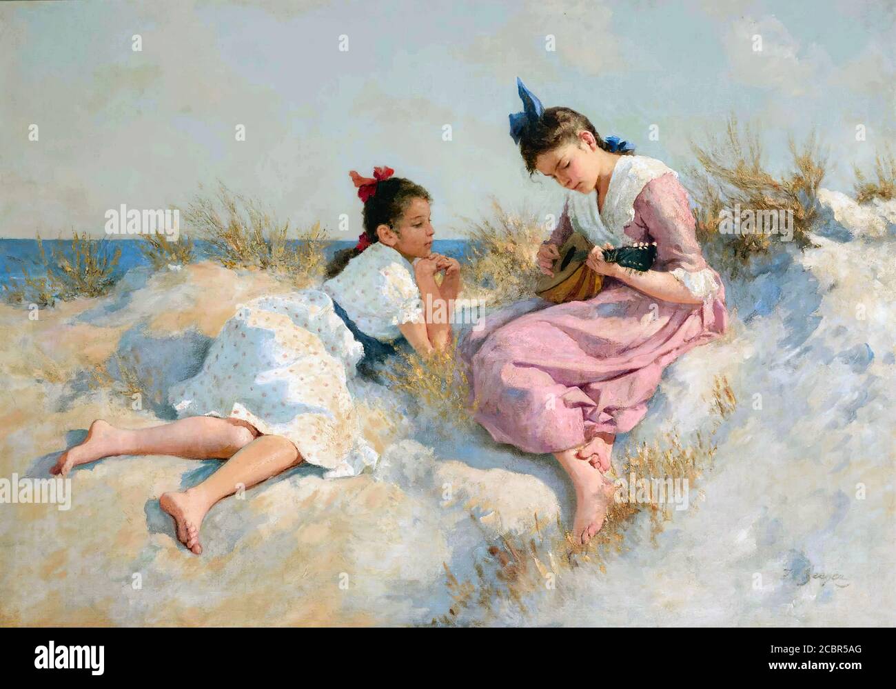 Seeger Hermann - Music in the Dunes - German School - 19th and Early ...