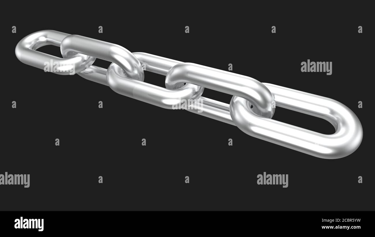 3d render background steel chains hi-res stock photography and images ...