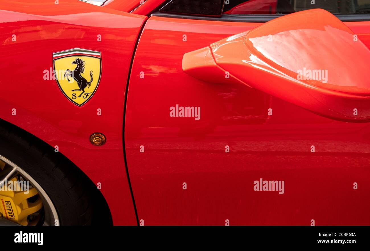 Rearing horse logo hi-res stock photography and images - Alamy