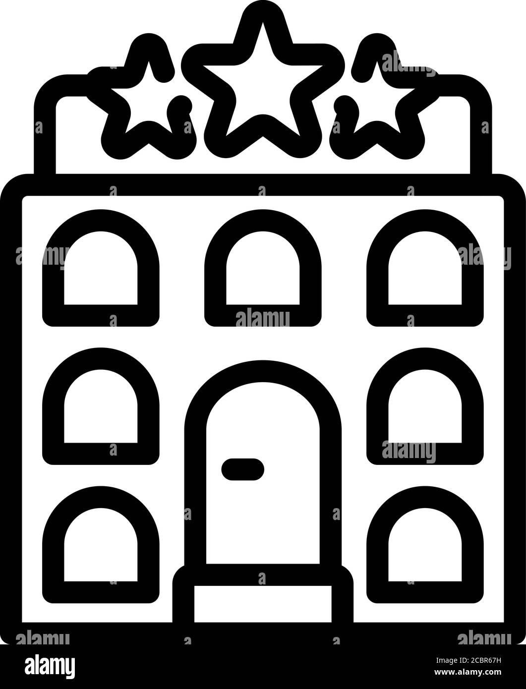 City hotel icon, outline style Stock Vector Image & Art - Alamy
