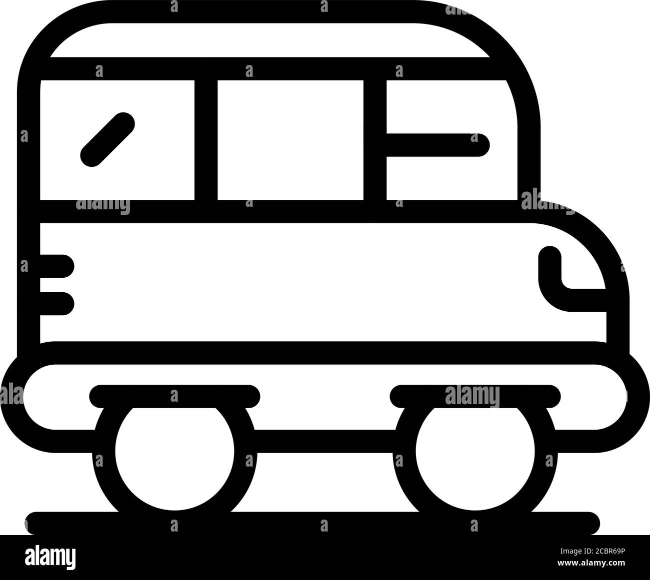 Tourist bus icon, outline style Stock Vector Image & Art - Alamy