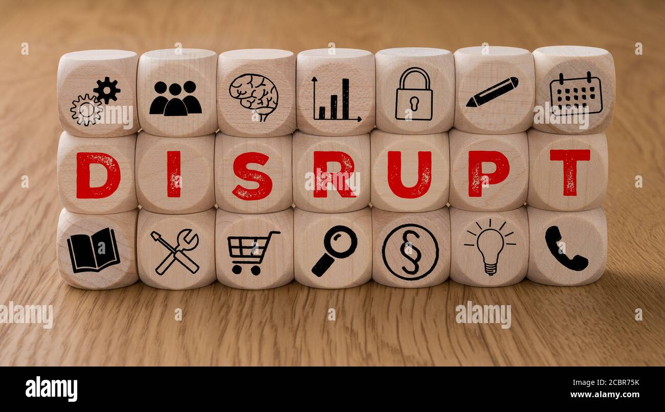 Disruptor word hi-res stock photography and images - Alamy