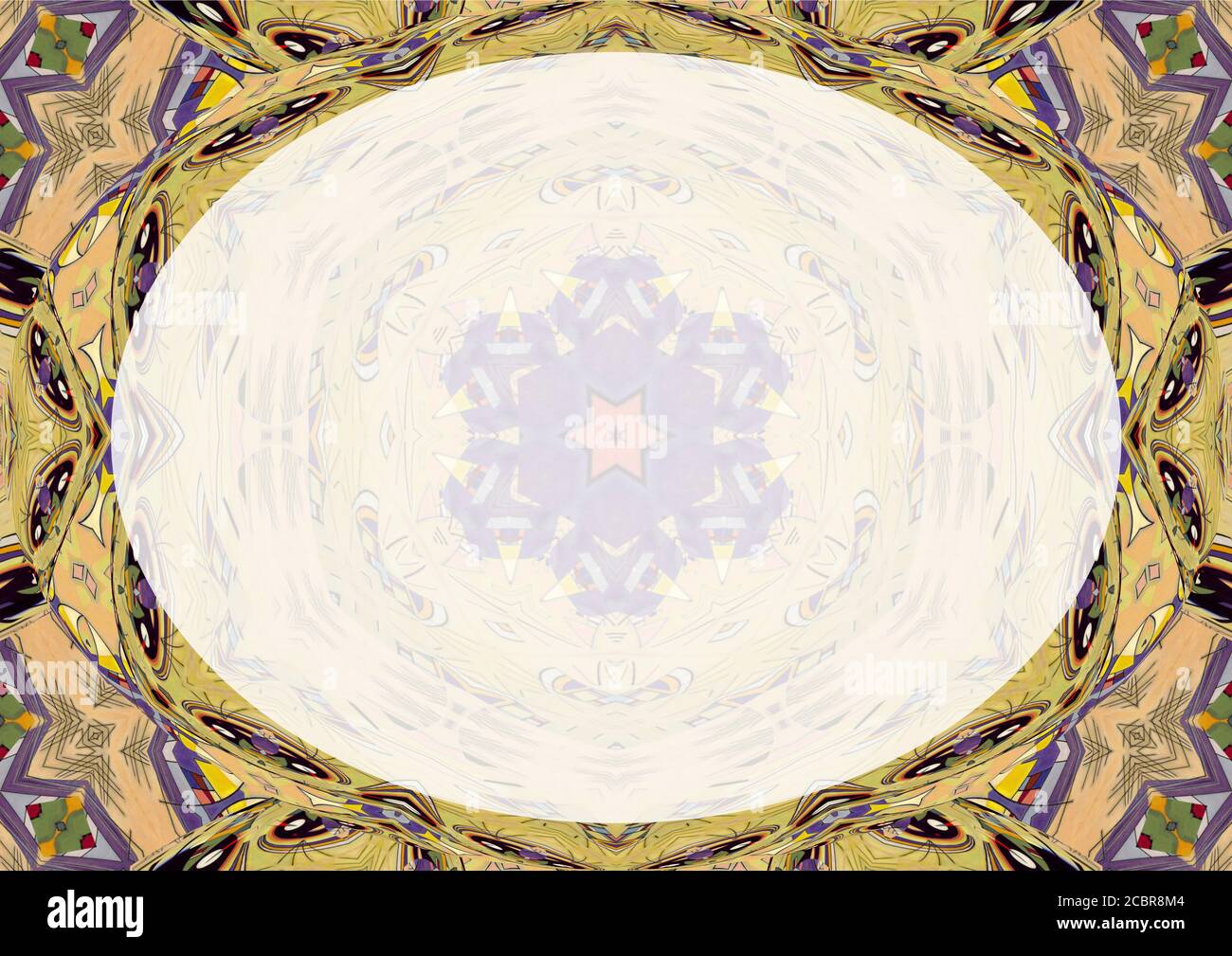 Innovative border design inspired by Black and Violet by Wassily ...