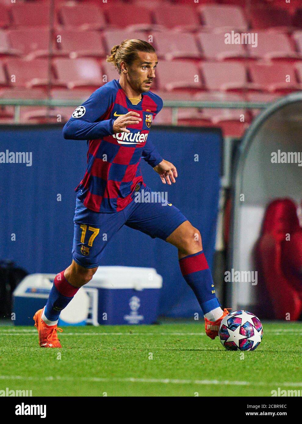 Lisbon, Lissabon, Portugal, 14th August 2020. Antoine GRIEZMANN, Barca ...