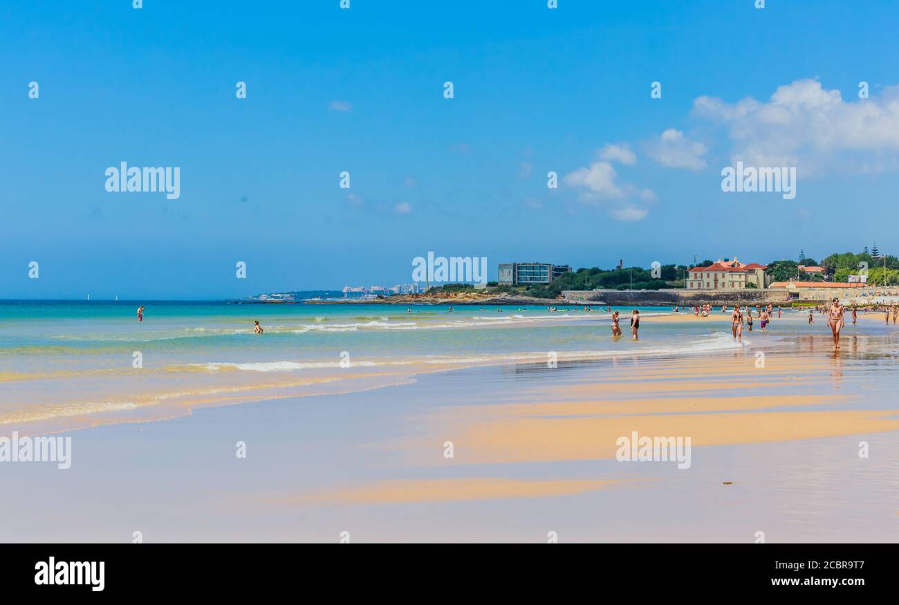 Carcavelos beach portugal hi-res stock photography and images - Alamy
