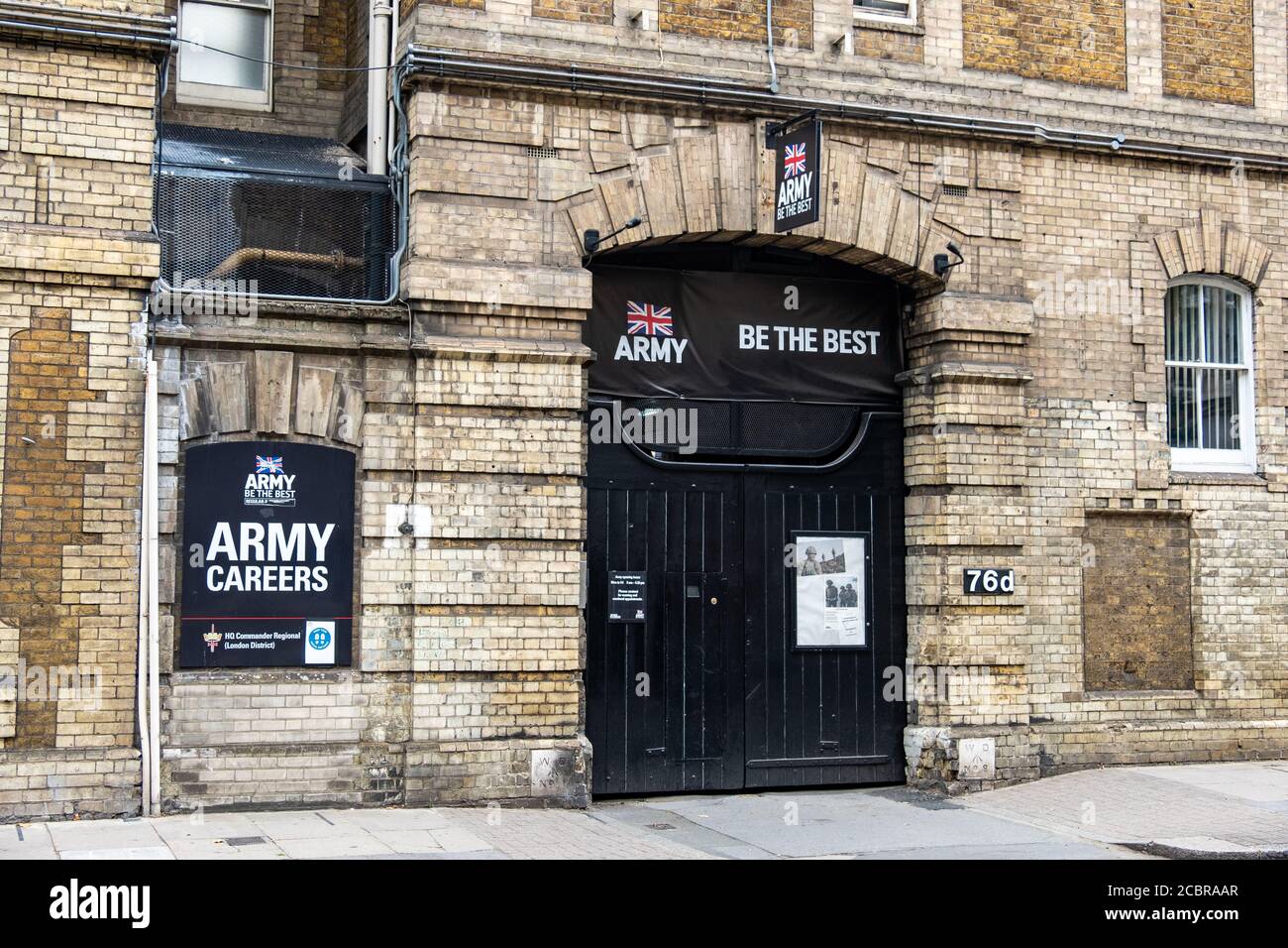 London- Army Baracks in Victoria London Stock Photo - Alamy