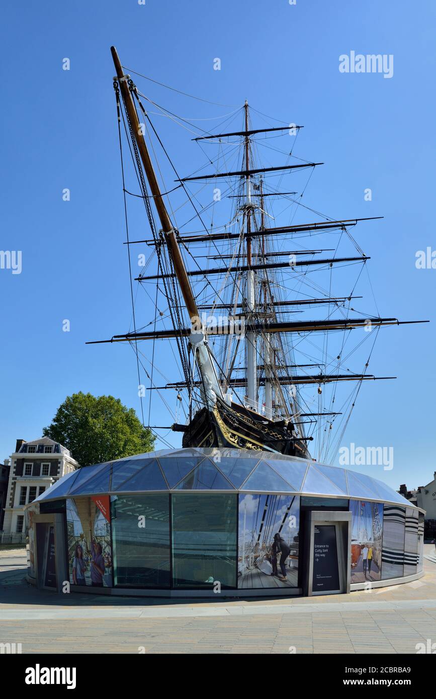 Cutty Sark, Greenwich, East London, United Kingdom Stock Photo - Alamy