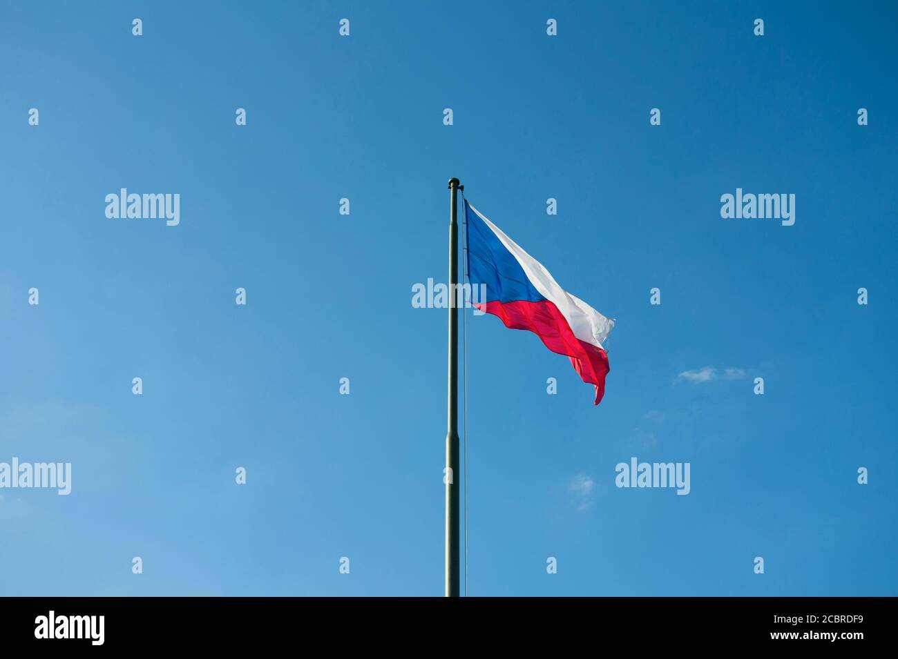 National flag of the Czech Republic. Symbol of country, state and ...