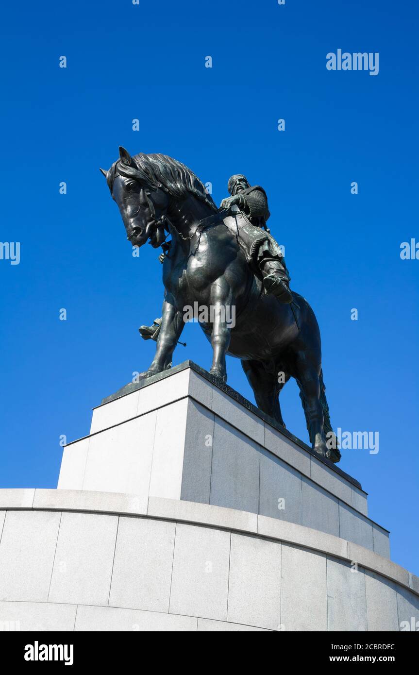 National memorial on Vitkov hill, Zizkov, Prague, Czech Republic ...