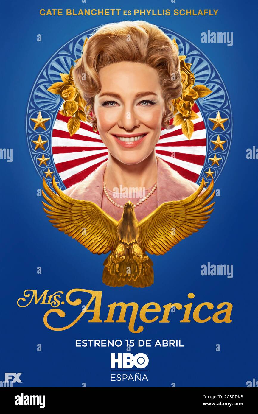 Tv poster mrs america hi-res stock photography and images - Alamy