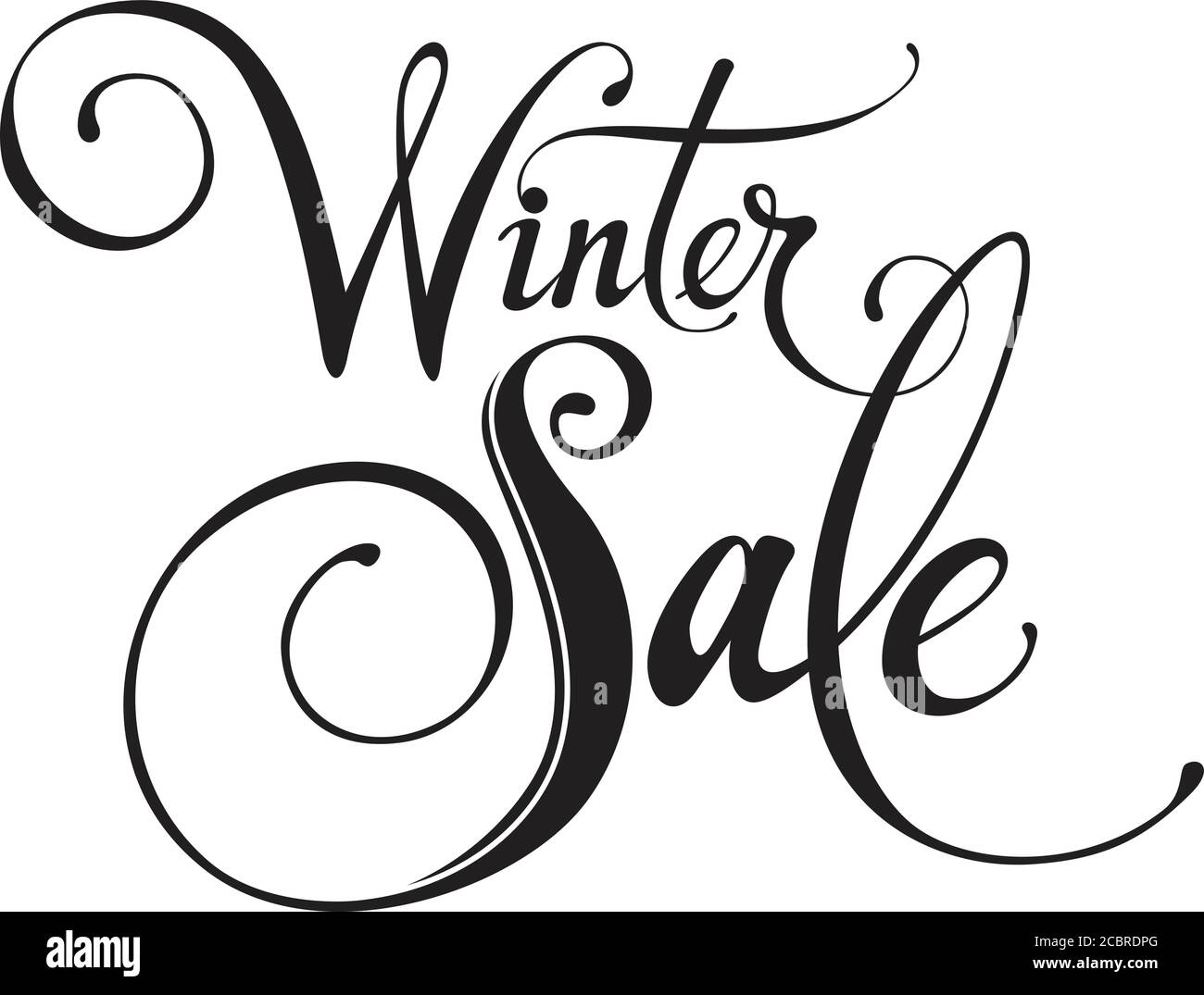 Custom calligraphy text Stock Vector Image & Art - Alamy