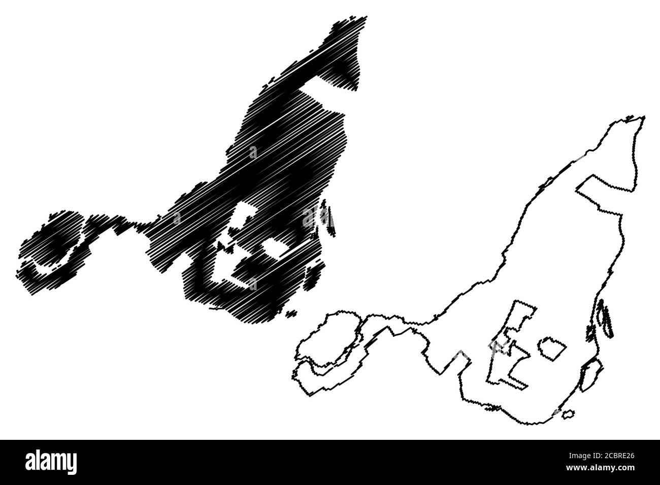 Montreal map drawing hi-res stock photography and images - Alamy