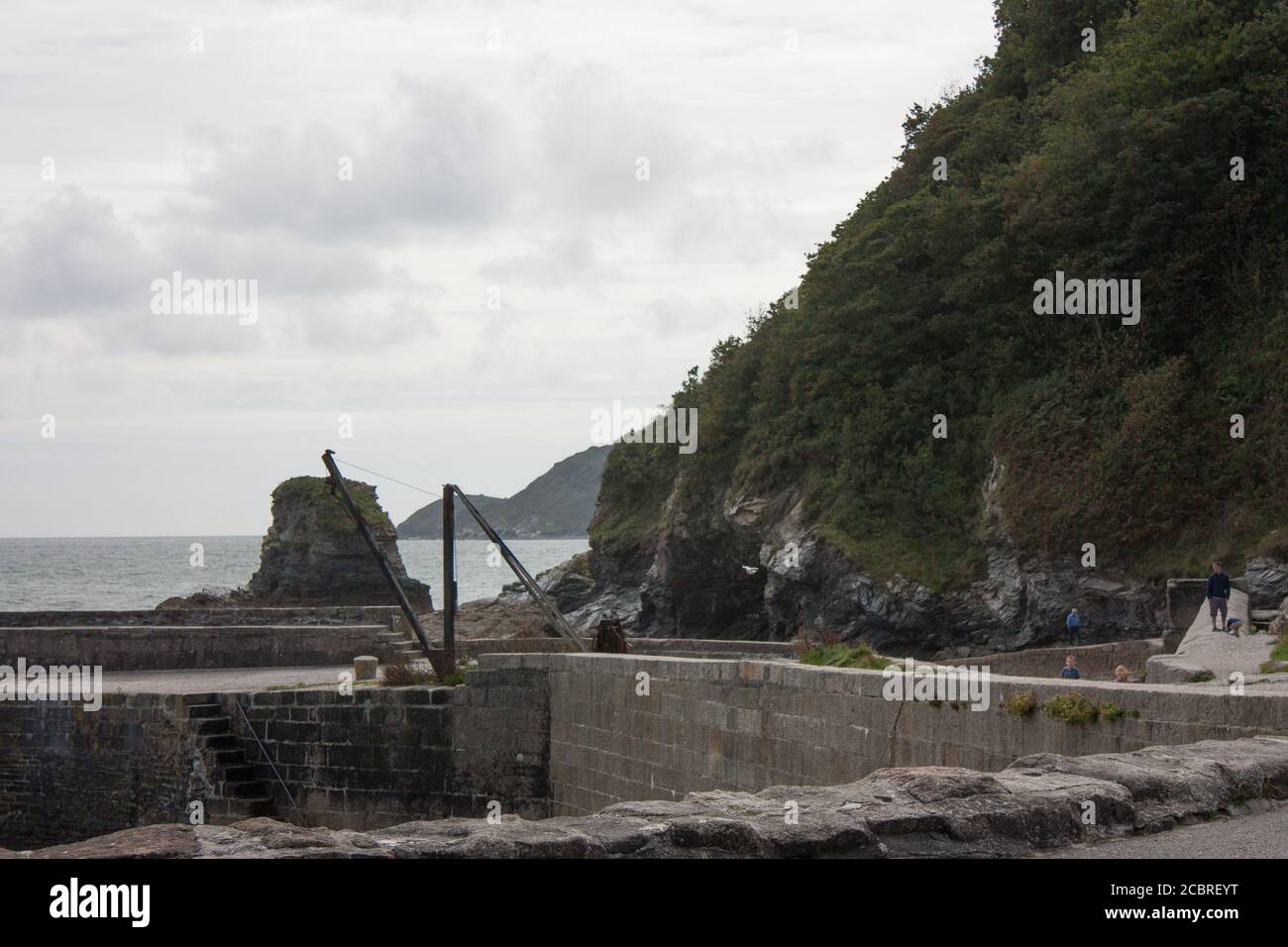 Charlestown cornwall beach hi-res stock photography and images - Alamy