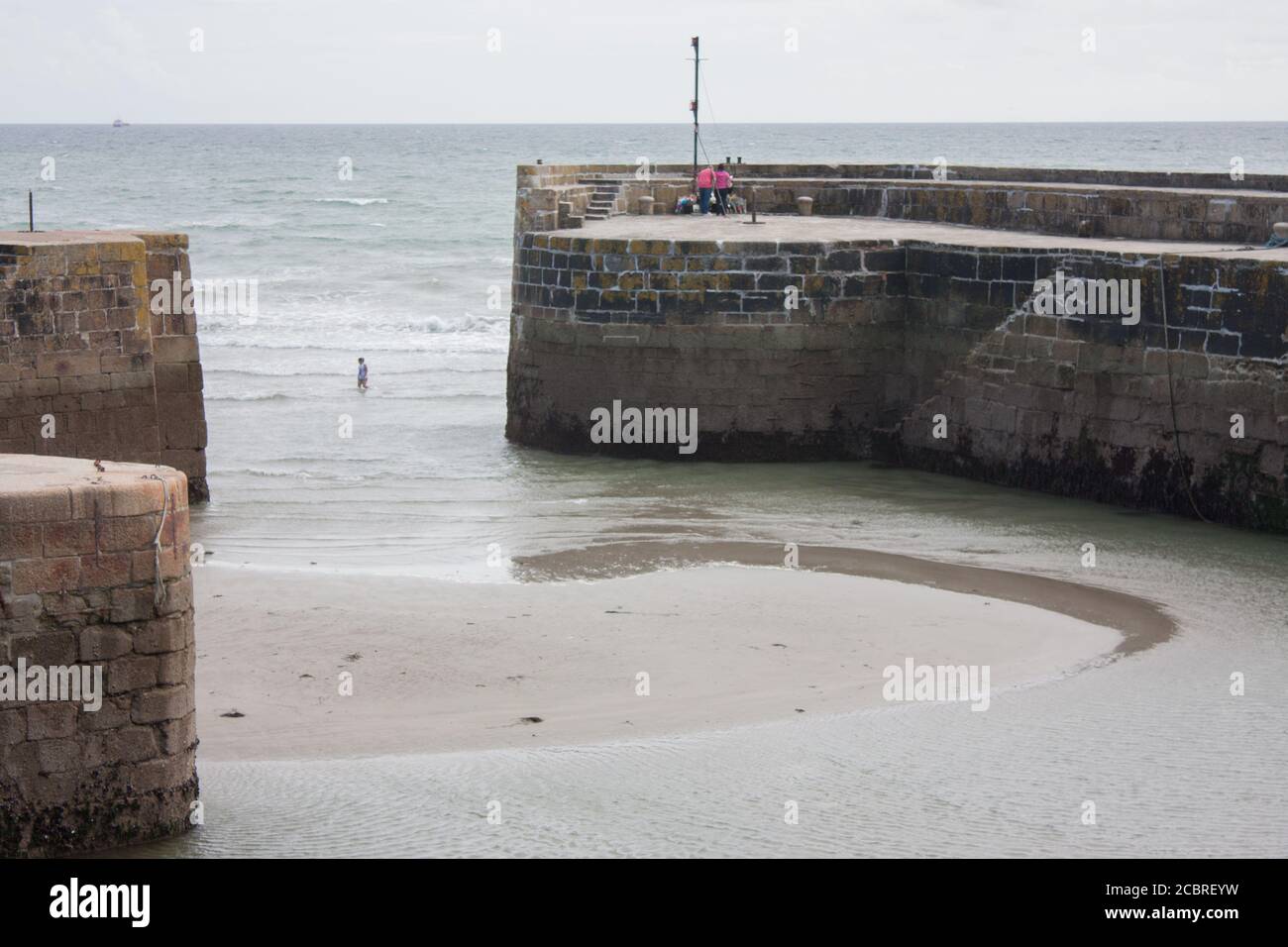 Charlestown beach england hi-res stock photography and images - Alamy