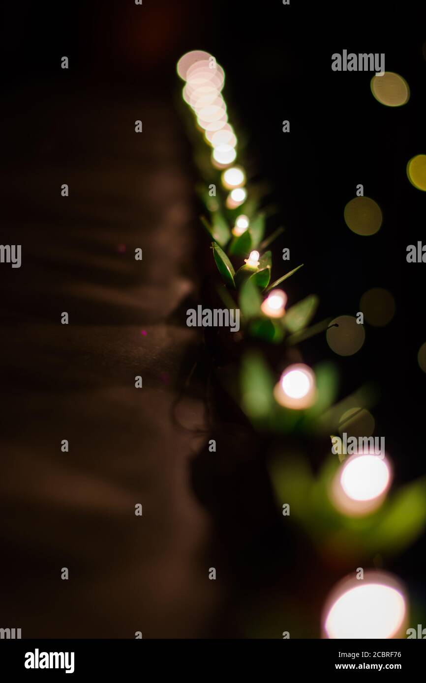 Happy Diwali - colorful decorating LED light for diwali during diwali ...