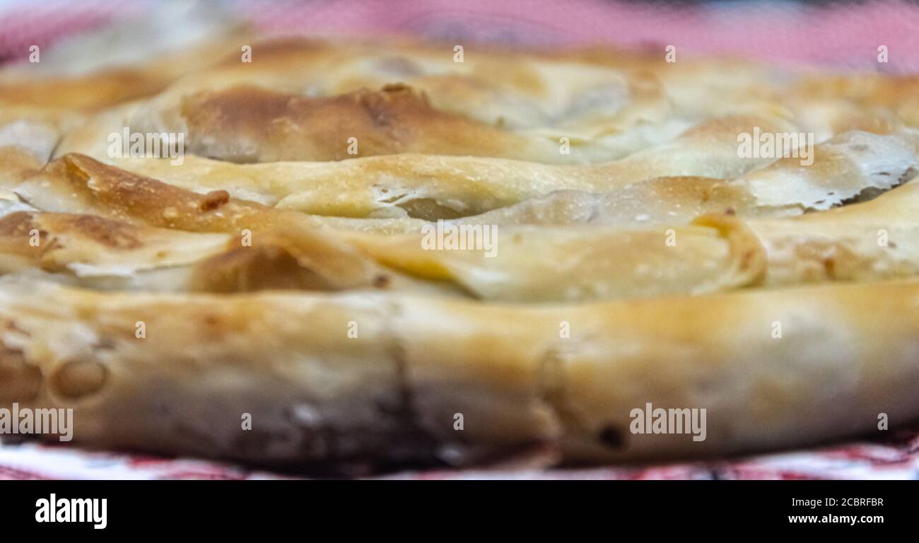 Burek with meat hi-res stock photography and images - Alamy