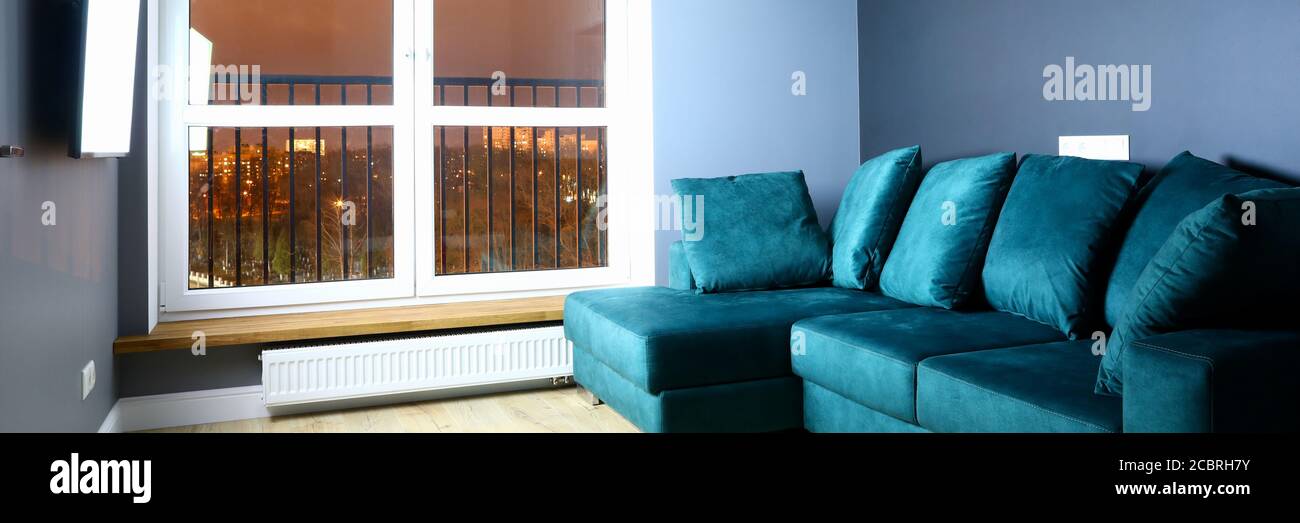 Nice flat with amazing view Stock Photo - Alamy