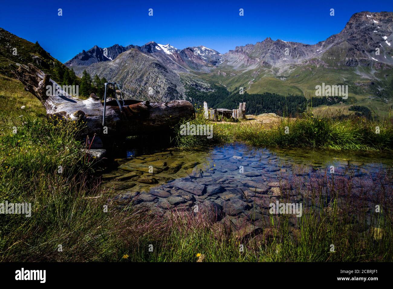 Gran paradiso italy alps lake hi-res stock photography and images - Alamy