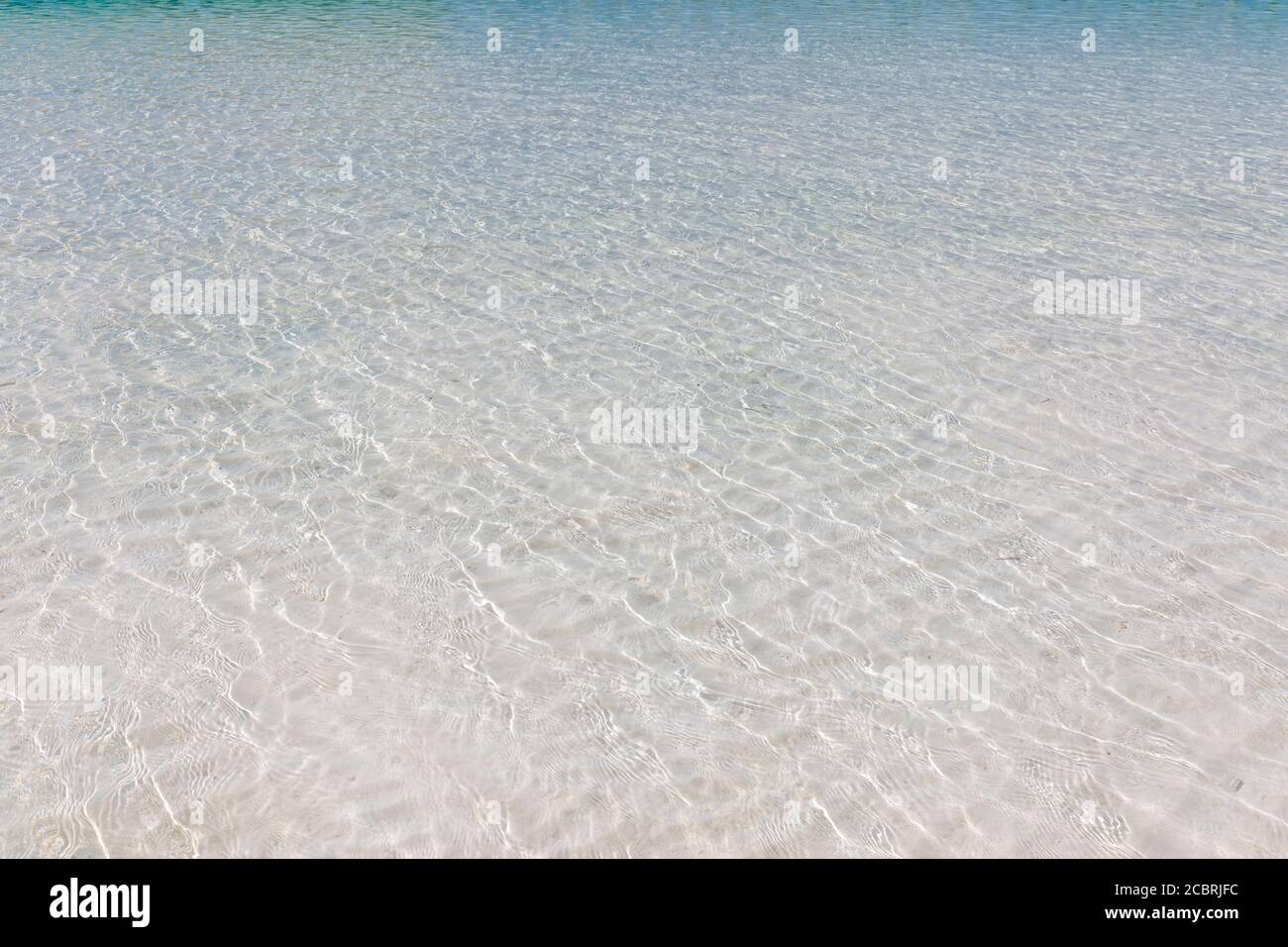 Rippling water, transparent water ripple, sand waves and sunlight glare ...