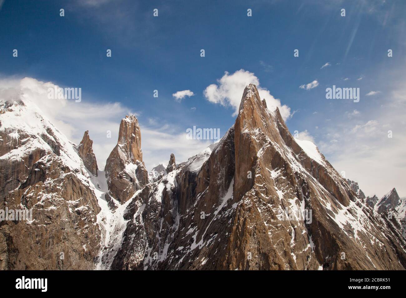 trango towers and nameless towers are high rocks in Pakistan landscapes ...