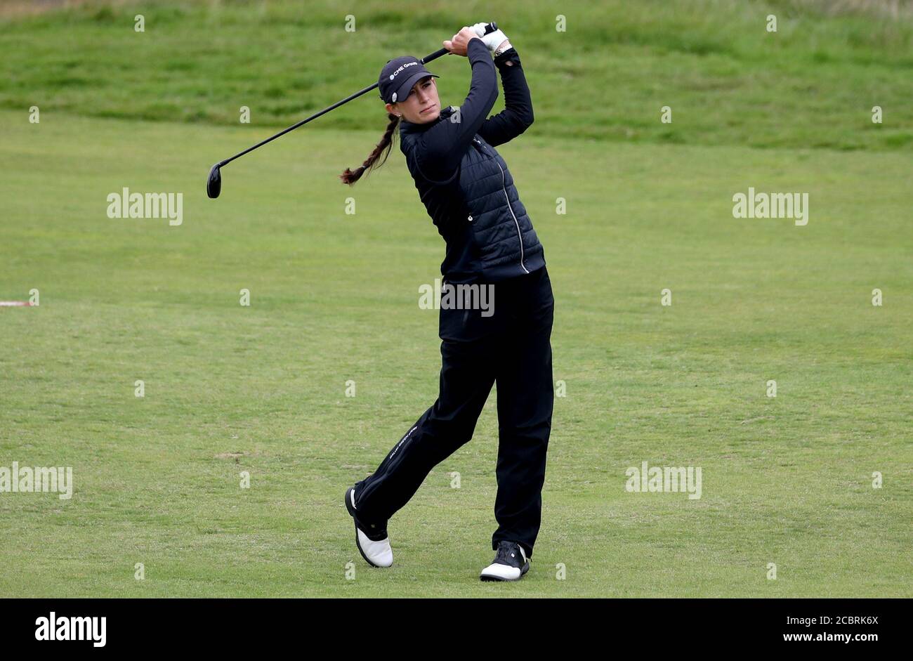 USA's Cheyenne Knight on the 16th during day three of the Aberdeen ...