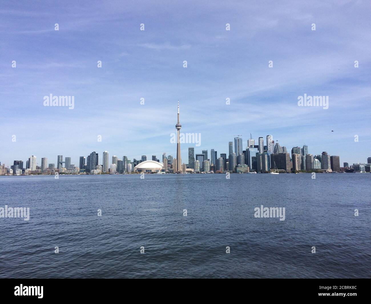 Toronto city skyline and lake Ontario. Toronto, Canada Stock Photo - Alamy