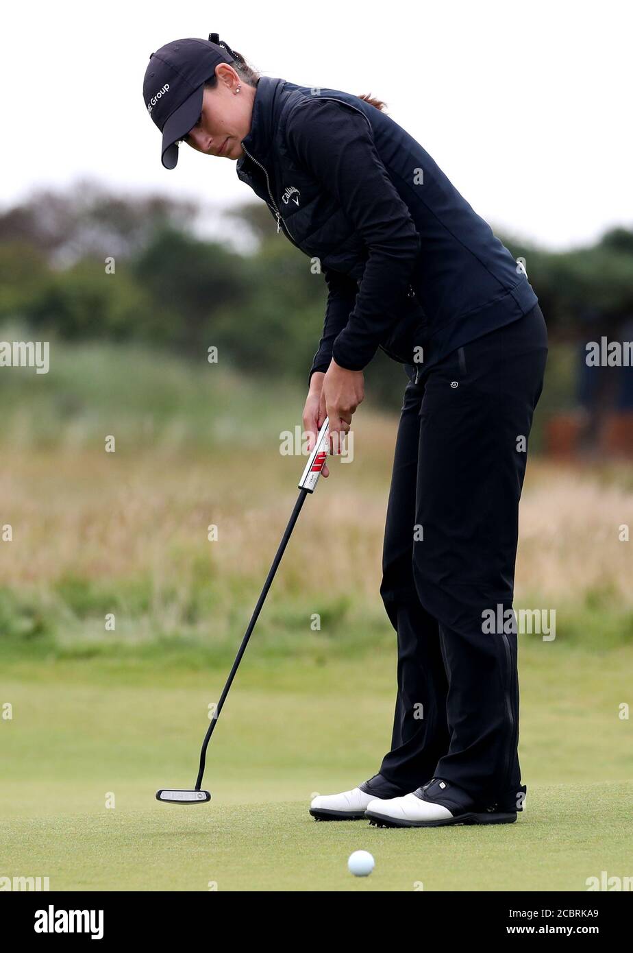 USA's Cheyenne Knight on the 14th during day three of the Aberdeen ...
