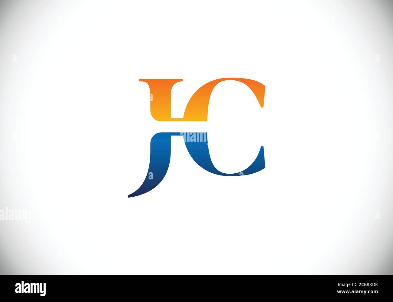 J C Initial Letter Logo design, Graphic Alphabet Symbol for Corporate ...