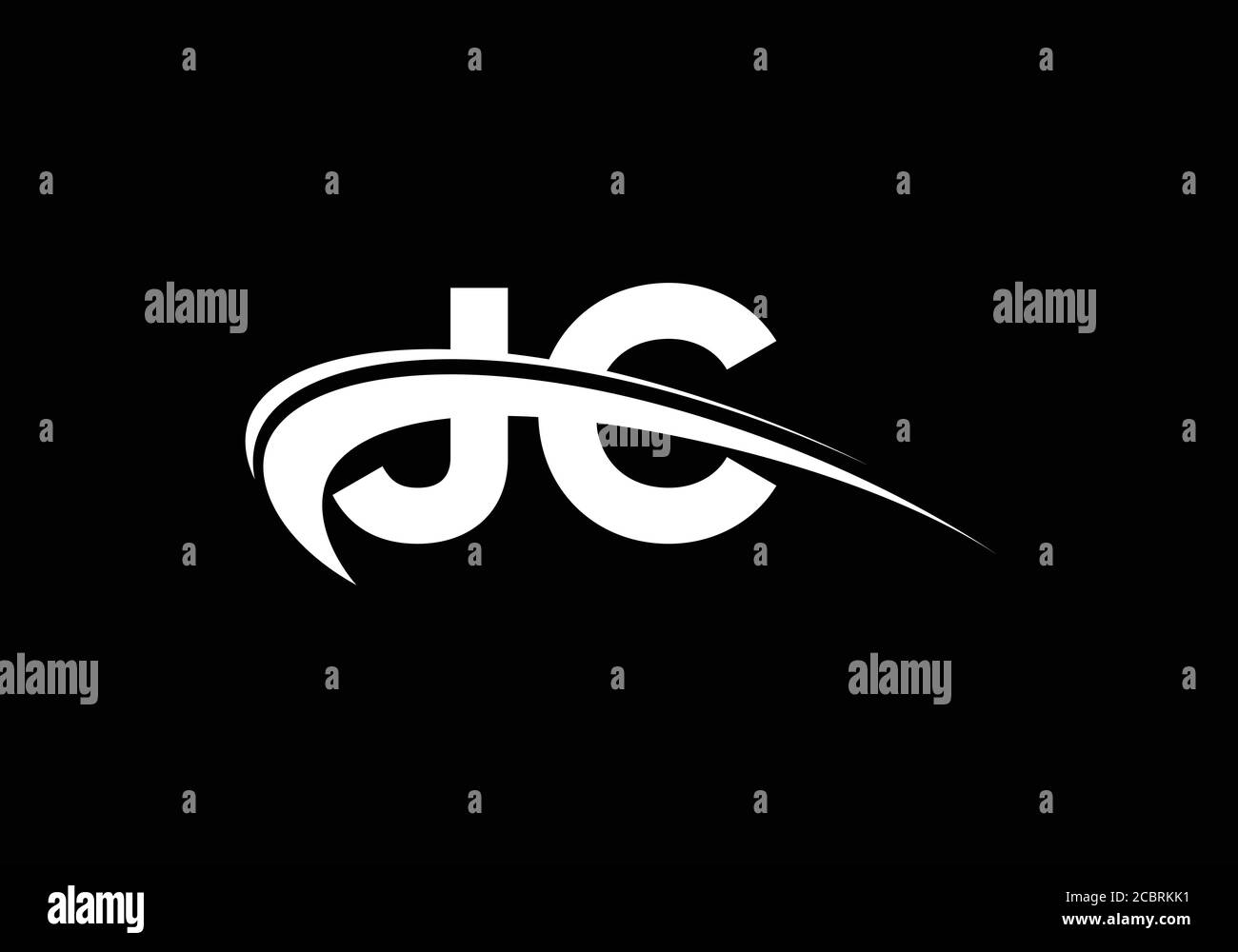 J C Initial Letter Logo design, Graphic Alphabet Symbol for Corporate ...