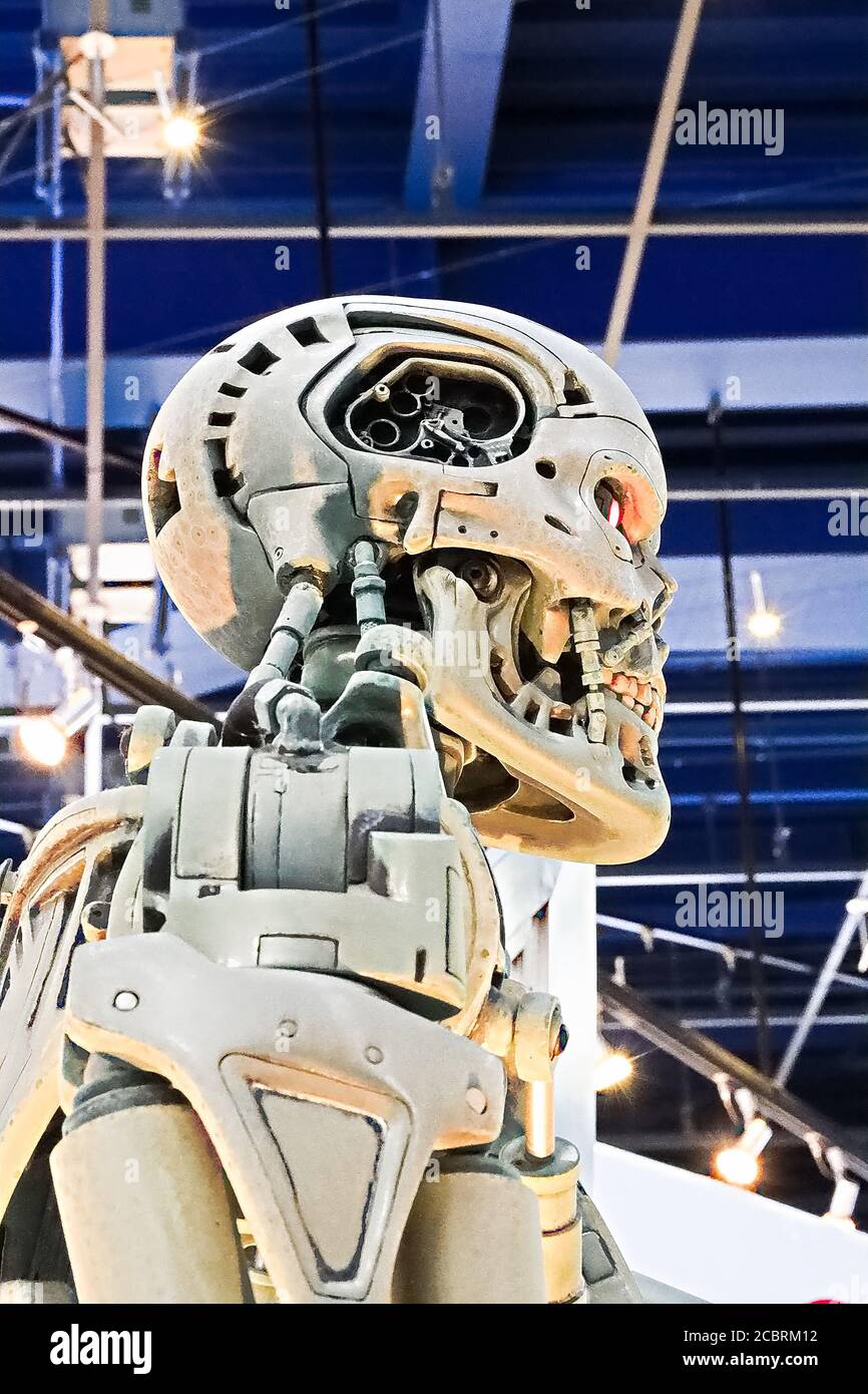 Terminator endoskeleton hi-res stock photography and images - Alamy