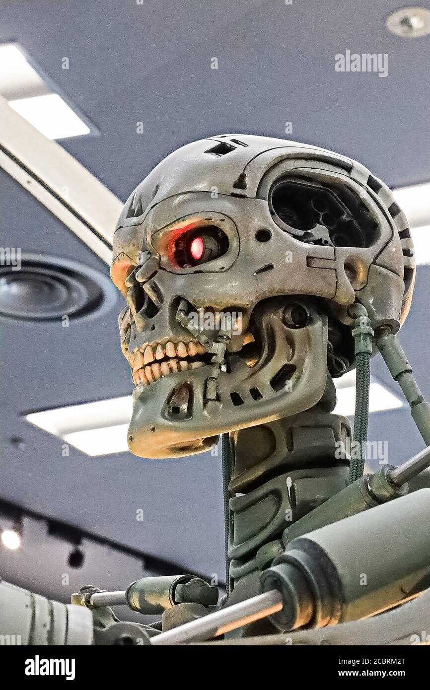 Terminator Robot High Resolution Stock Photography and Images - Alamy