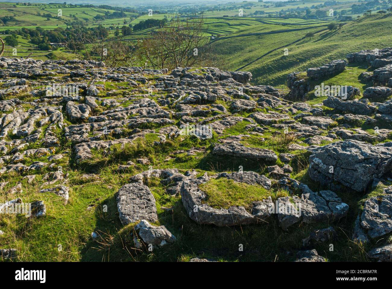 Malham Cove near Malham in the Yorkshire Dales National Park Stock ...