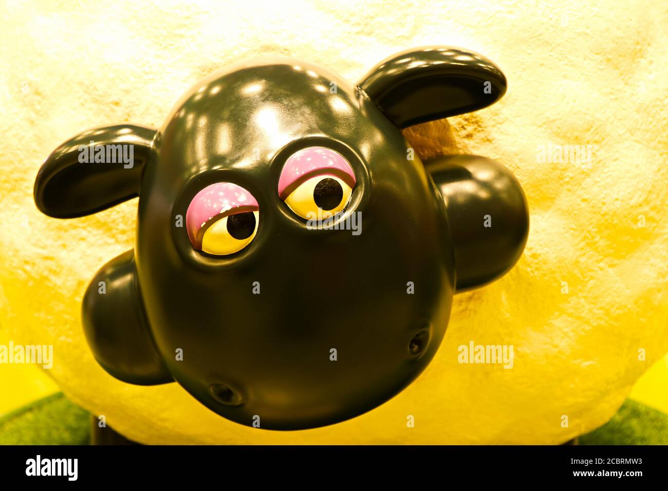 Shirley the Sheep figure from Shaun the Sheep at Expocity,Osaka.JAPAN ...