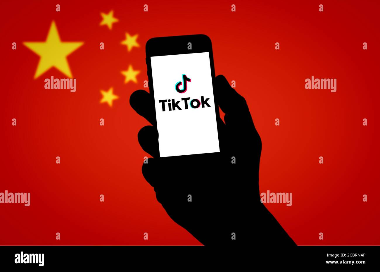 Tiktok logo hi-res stock photography and images - Alamy